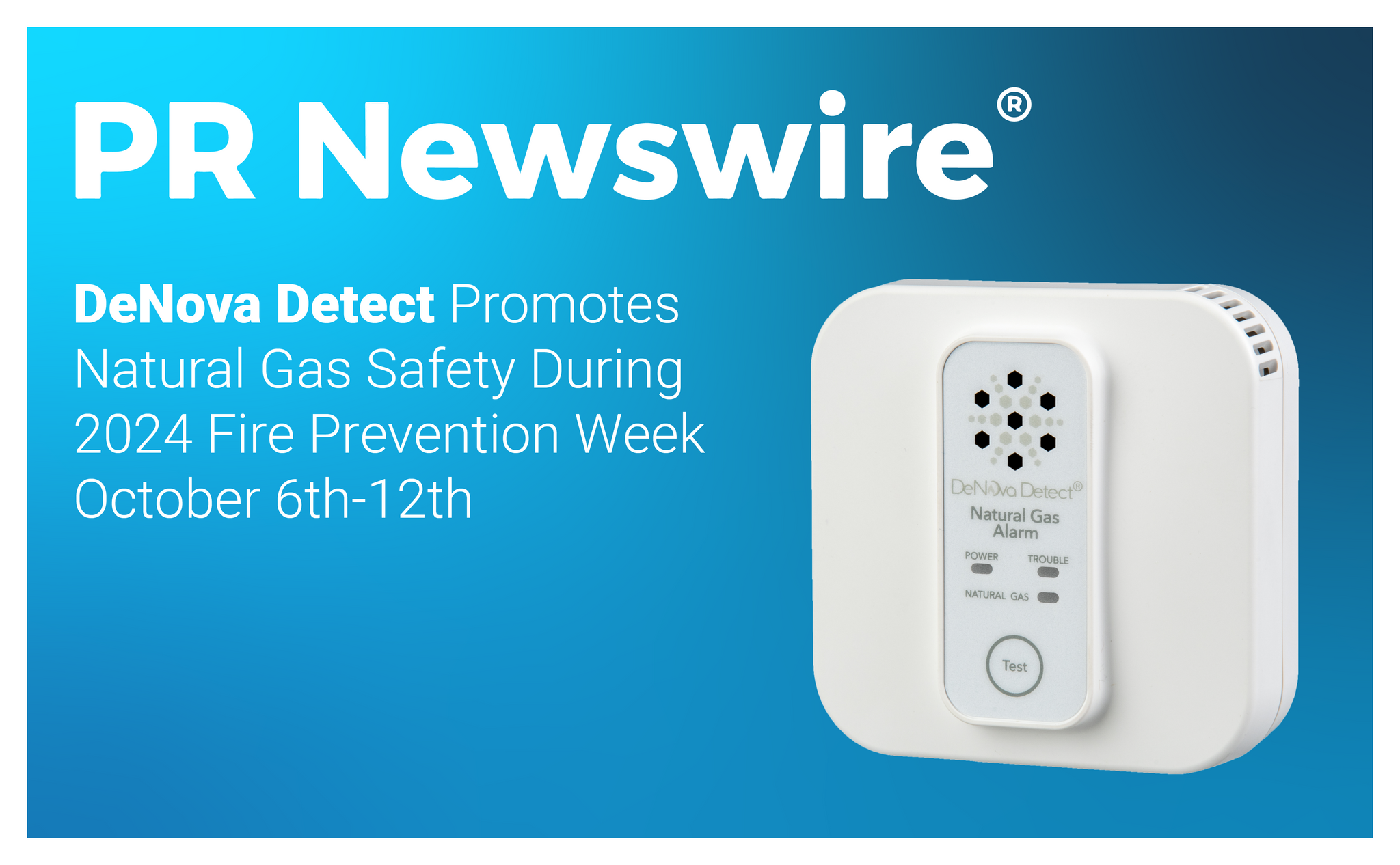 DeNova Detect Promotes Natural Gas Safety During 2024 Fire Prevention