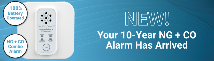 Battery-Operated Natural Gas Alarms for Home Safety | DeNova Detect